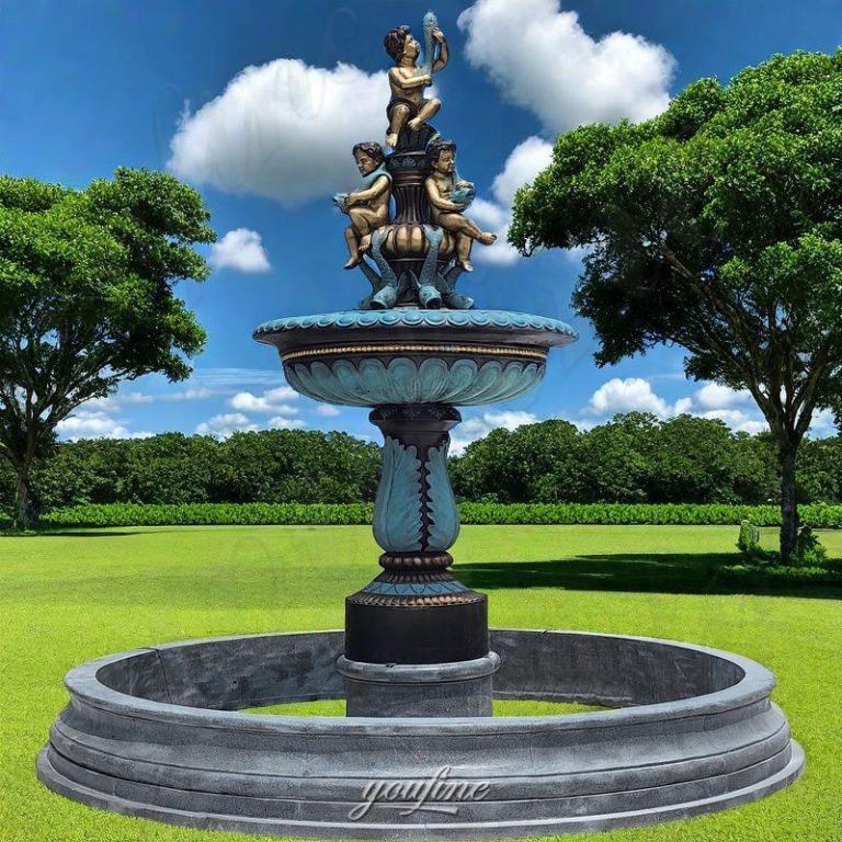 Antique Bronze Water Fountain Statues - YouFine Sculpture