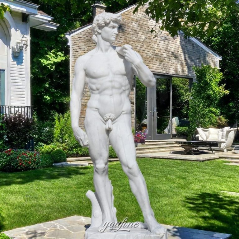 Life-size Marble David Sculpture Replica