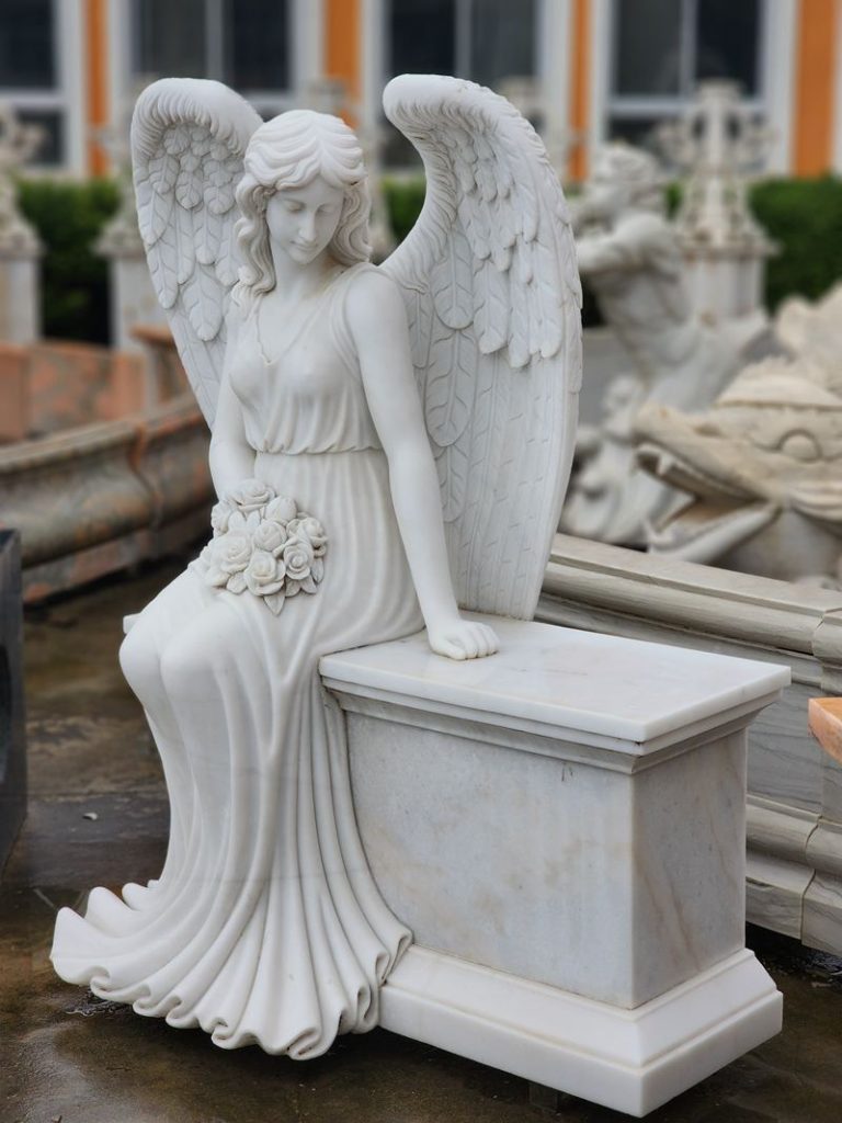What Is the Meaning of the Marble Angel Tombstone? - YouFine