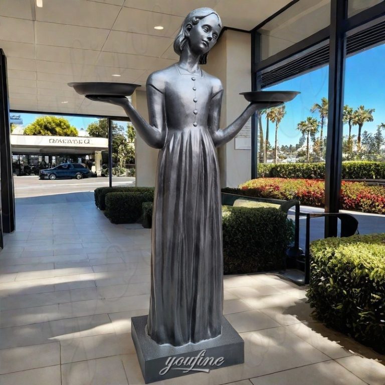 Famous Bird Girl Statue Replica Cast in Bronze