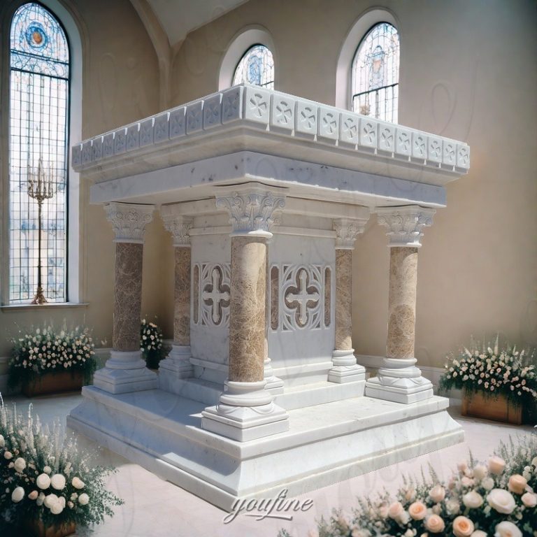 Catholic Modern Marble Church Altar Table CHS-318