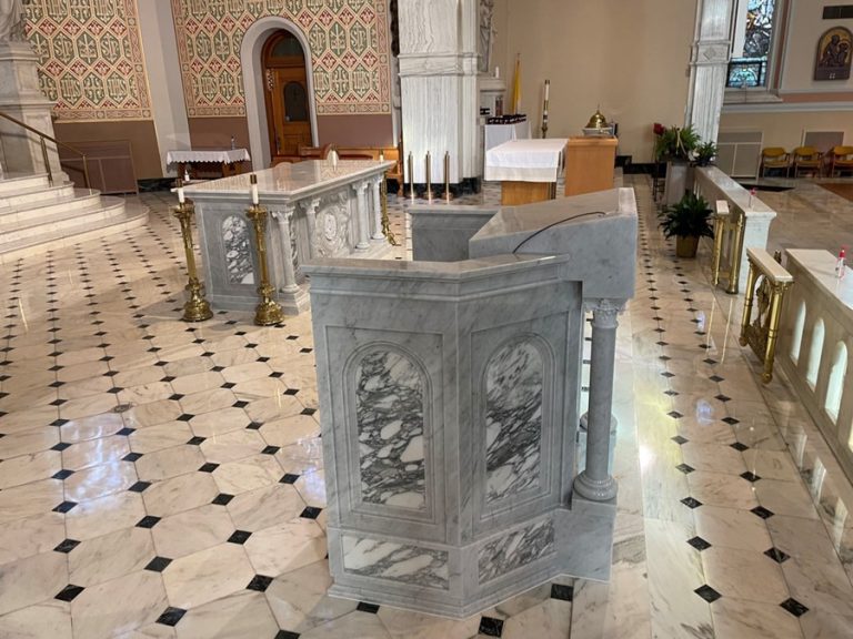Marble Traditional Catholic Altar CHS-183