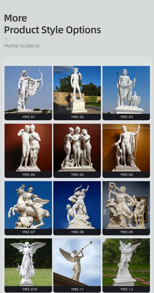 Top 15 Famous Marble Statues Worth Your Look - YouFine