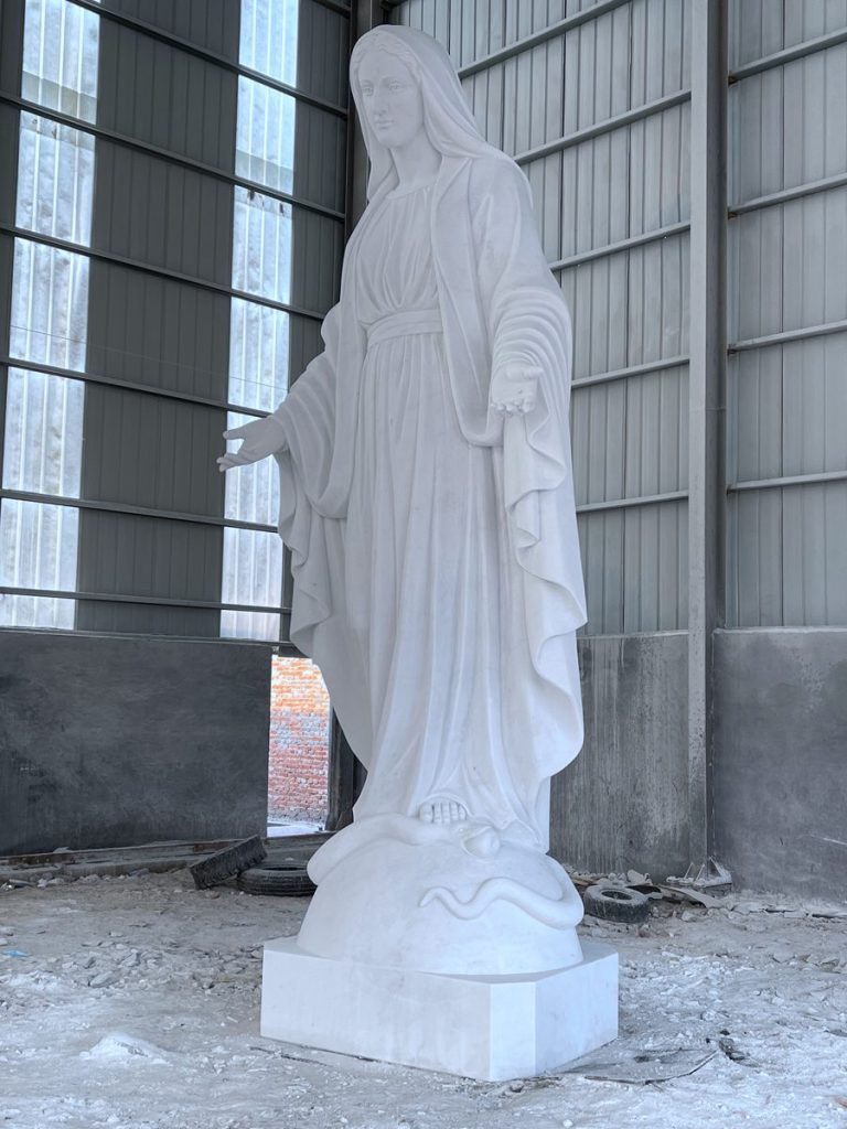 Large Marble Virgin Mary Statue for Sale - YouFine Sculpture