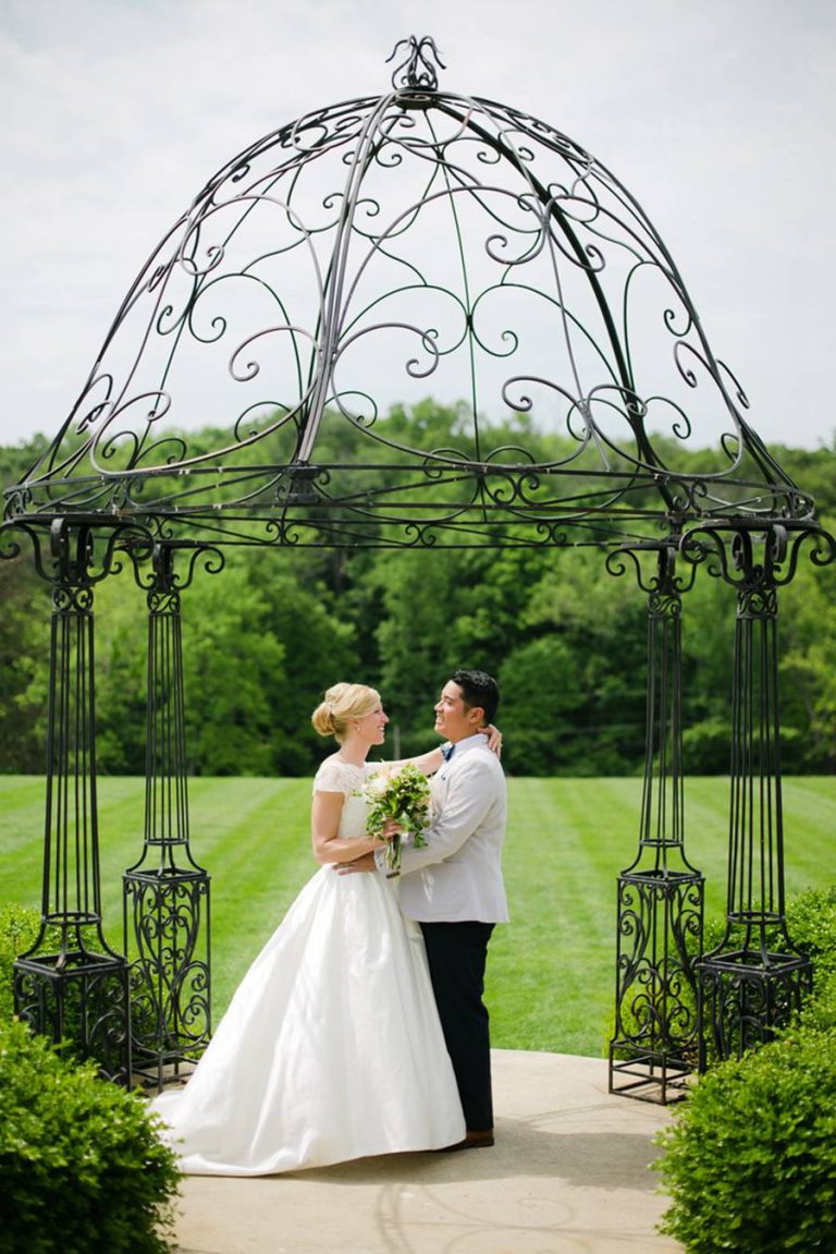 Top 10 Popular Round Wrought Iron Wedding Gazebo - YouFine