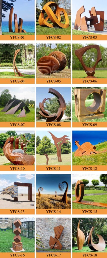 Famous Corten Steel Angel of the North sculpture - YouFine Sculpture