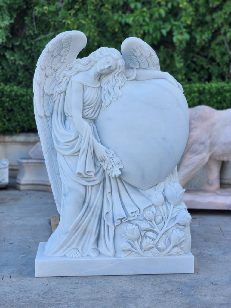 Everything behind the Famous Marble Angel of Grief Headstone - YouFine