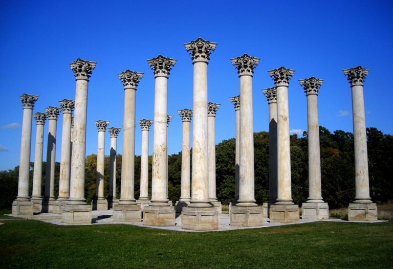 Marble Outdoor Columns for Sale
