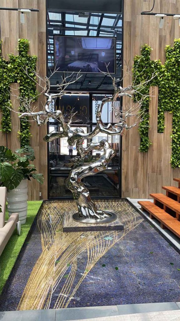Make Your Garden Alive With Stainless Steel Tree Sculpture Art