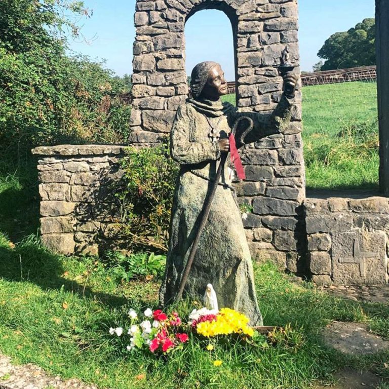 Life Size Bronze St. Brigid Statue for Sale - YouFine