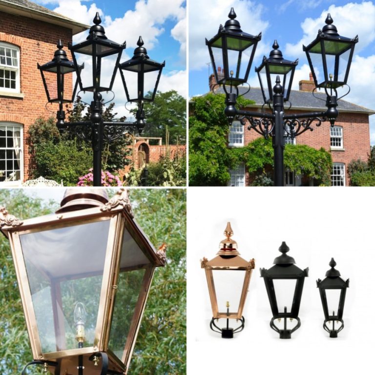 Large Victorian Cast Iron Lamp Post for Sale - YouFine Sculpture