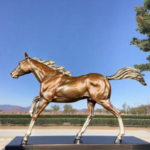 Bronze Galloping Horse Sculpture