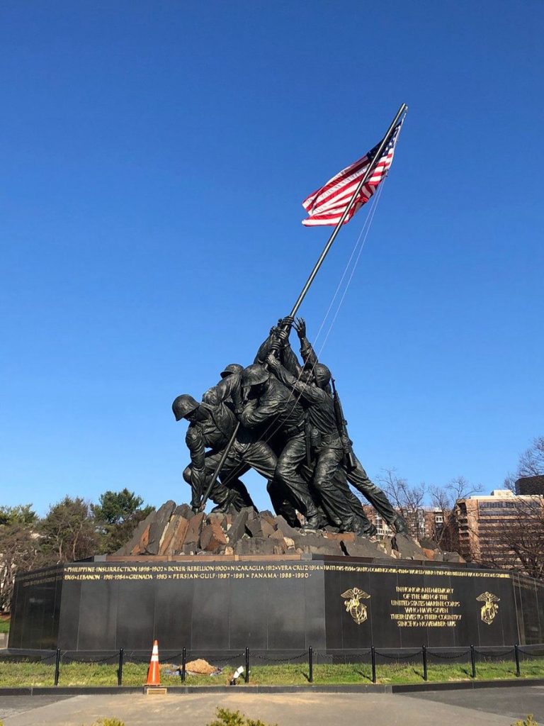 Custom Marine Corps War Bronze Army Statues