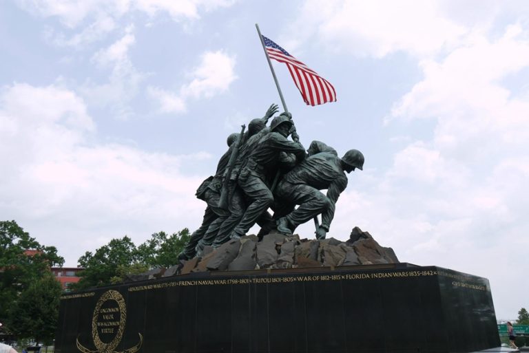 Custom Marine Corps War Bronze Army Statues