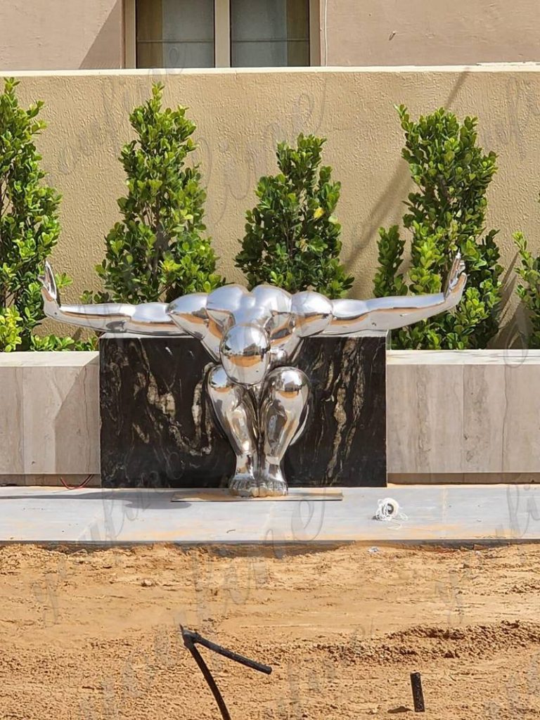 Metal Diving Man Sculpture for Swimming Pool