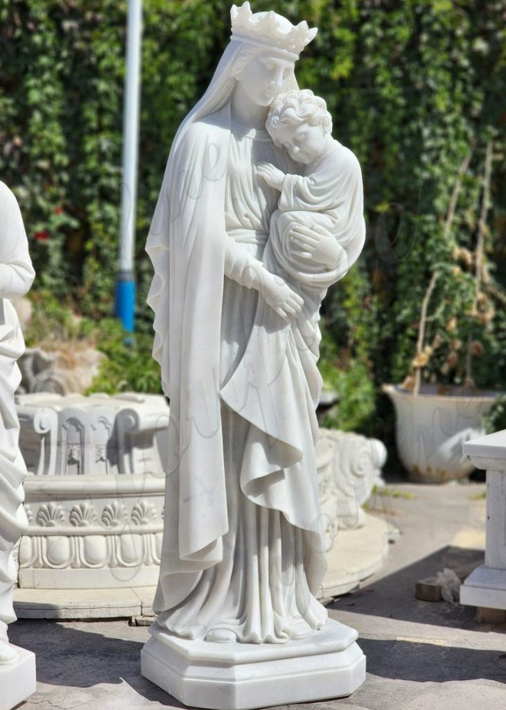 Why are There Different Versions of Marble Virgin Mary Statue?