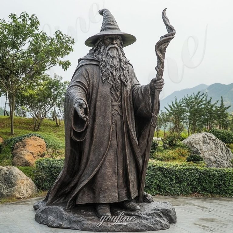 Custom Bronze Gandalf the Grey Statue - YouFine Sculpture