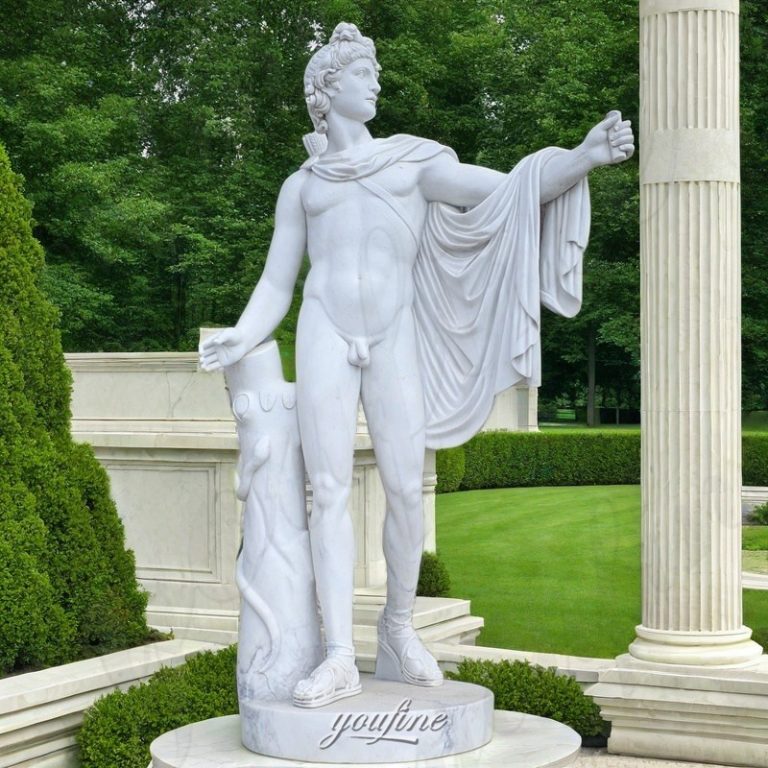 Life Size Marble Apollo Statue for Sale
