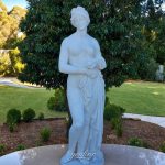 Marble Bathing Woman Statue for Garden