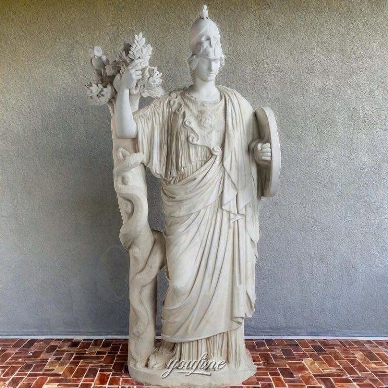 Marble Rome Minerva Statue