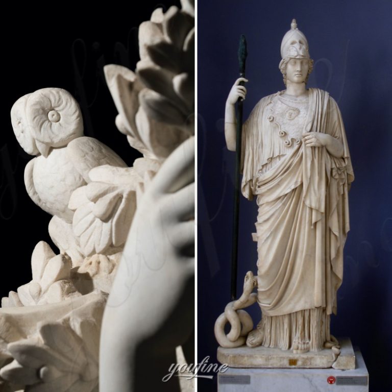 Marble Rome Minerva Statue