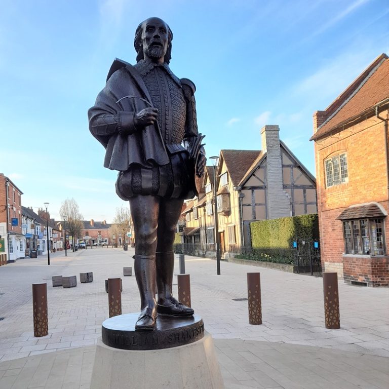 Bronze William Shakespeare Statue Monument