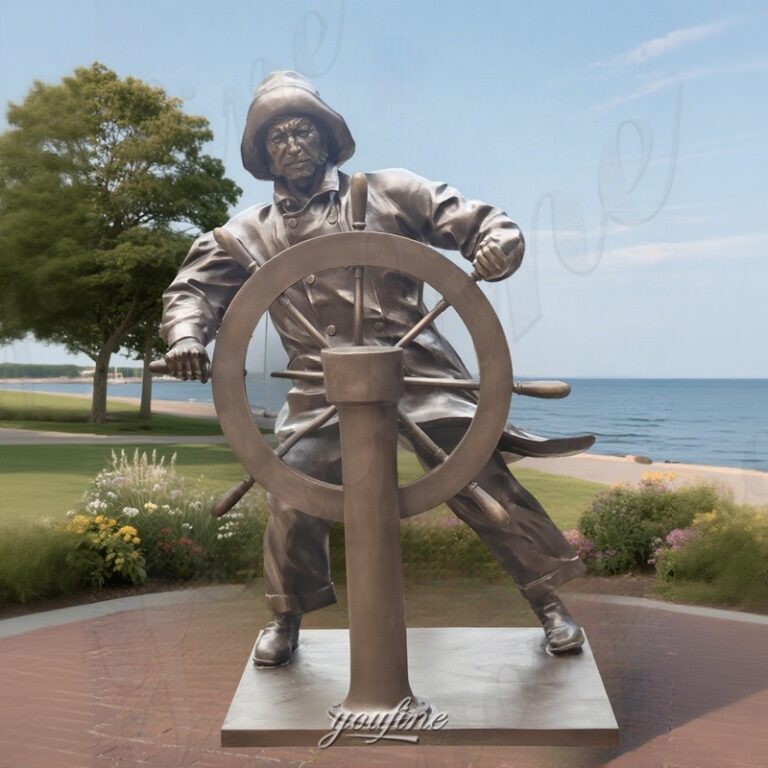 Bronze Life Size Sea Captain Statue
