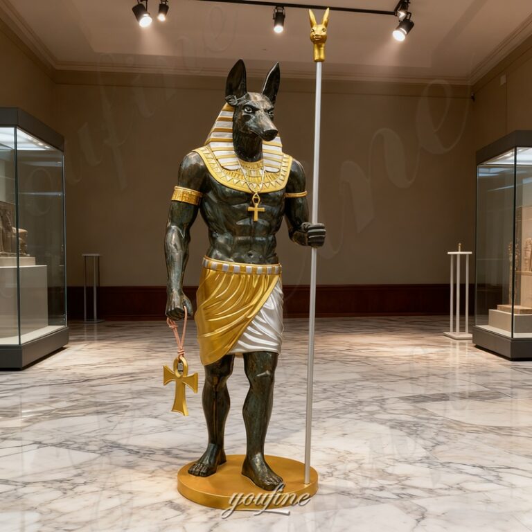Bronze Large Anubis Statue for Sale