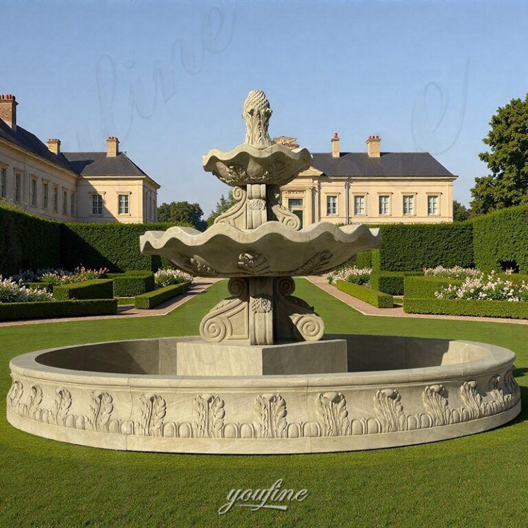Tiered Sandstone Water Fountain for Sale