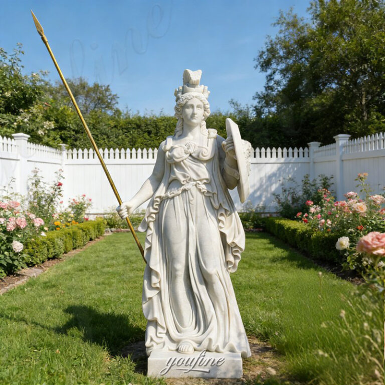 Full Size Marble Greek Athena Statue